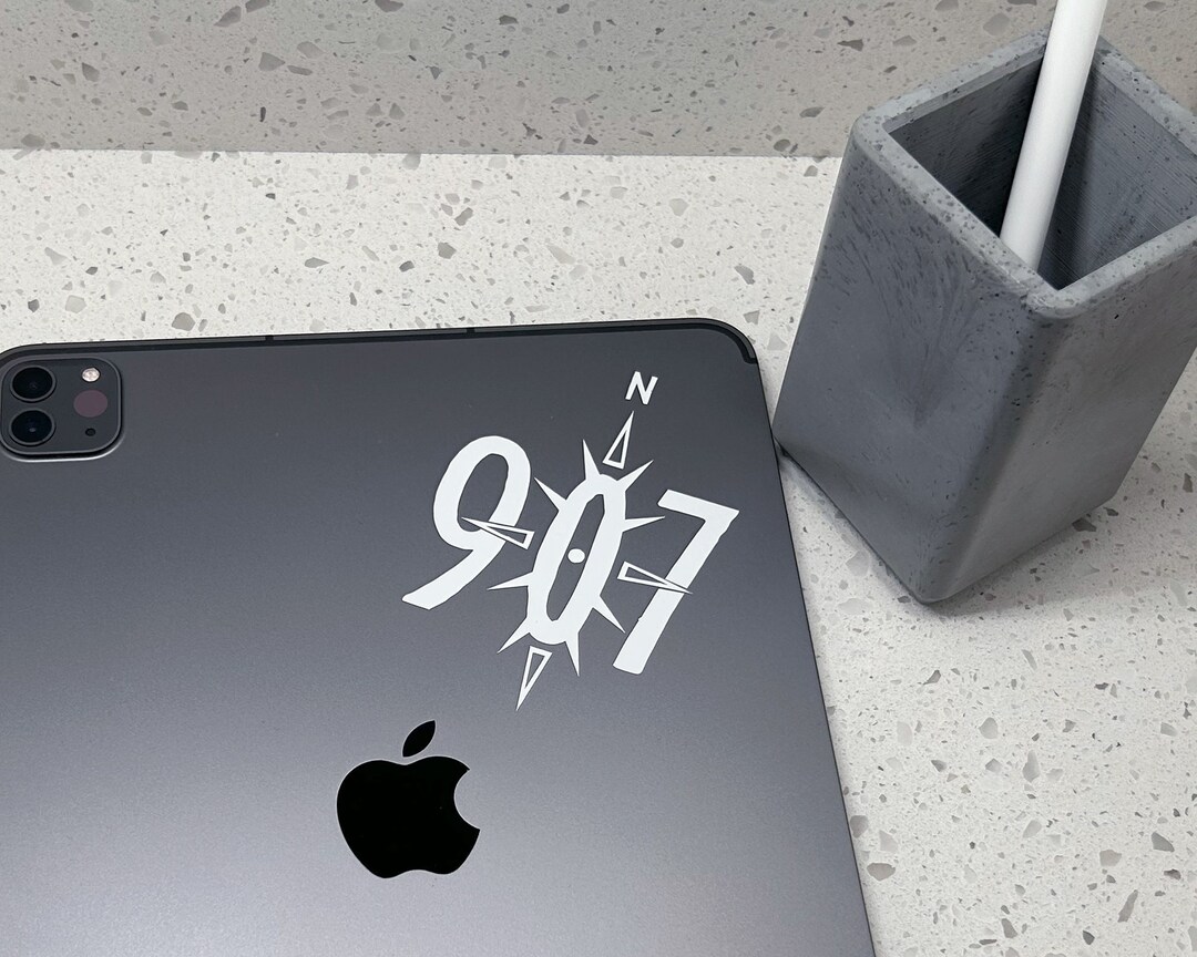 907north Vinyl Decal in Various Colors, Alaskas Area Code Window ...