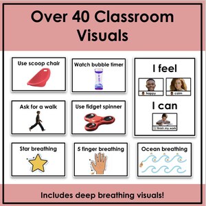 Coping Skills Visuals, Choice Boards & Social Story | REAL Photos ...