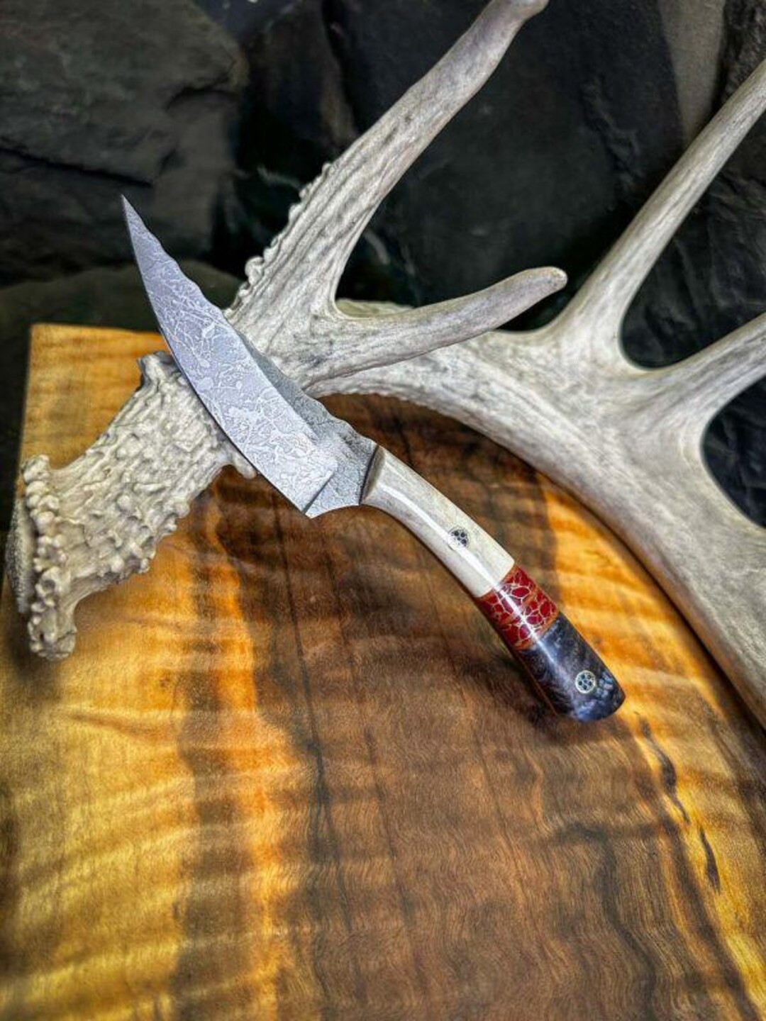 The Trapper V2 Knife | Handmade Hunting Knife - Etsy