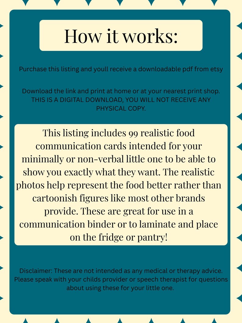 99 Printable Food Communication Cards – Realistic AAC Cards for ...