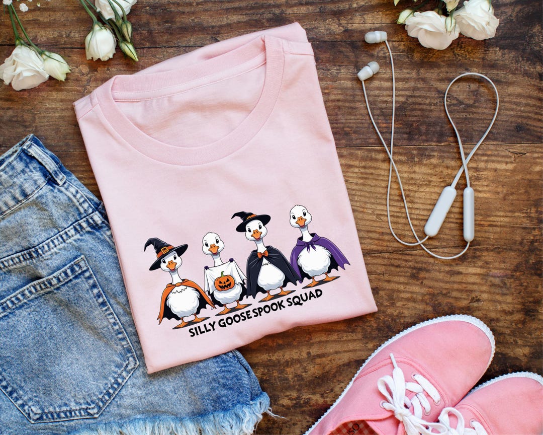Oie fantôme de Boo PNG | Joli design PNG à sublimation | Oie d ...