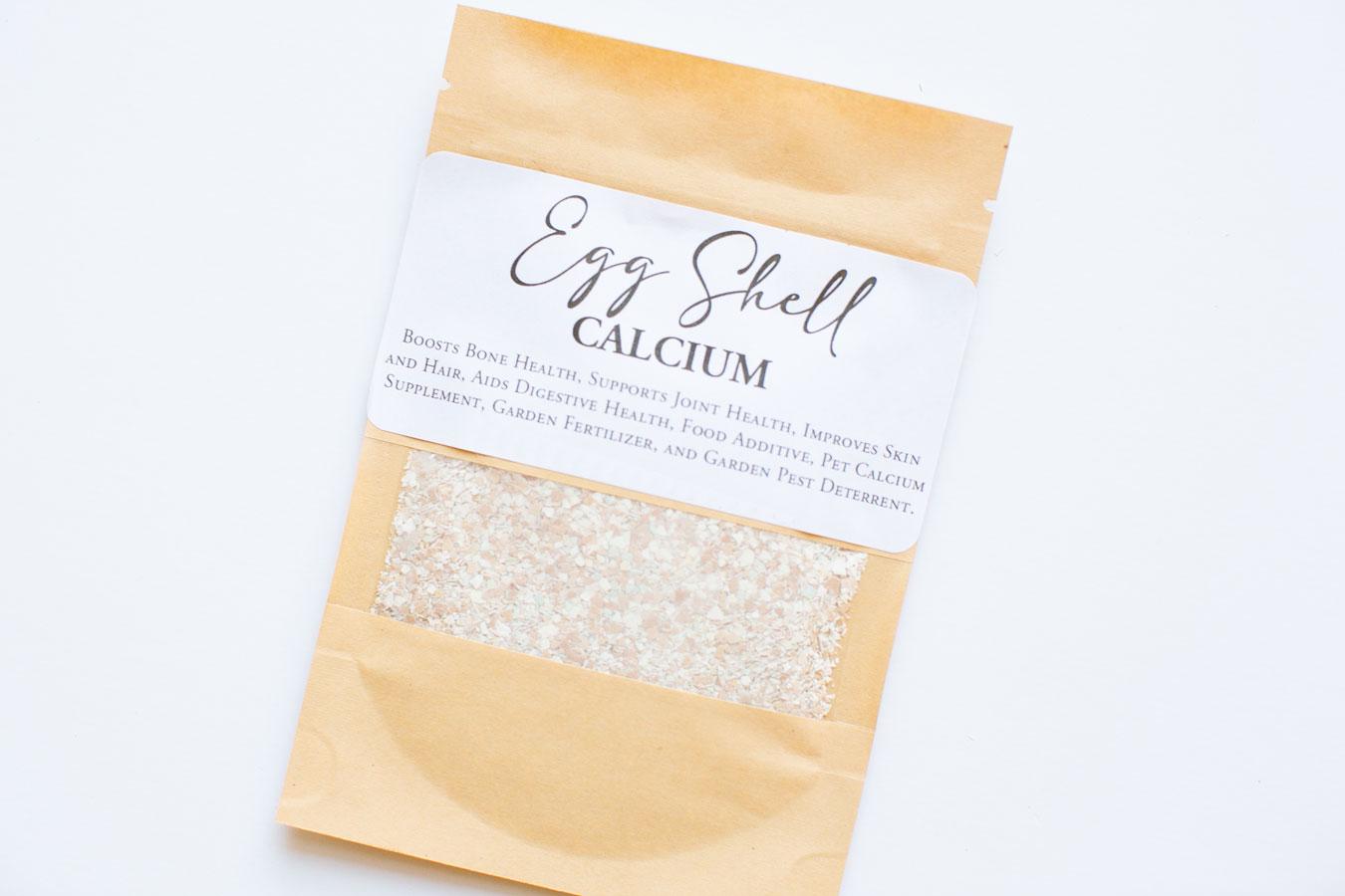 Eggshell Calcium Powder | Natural Mineral Supplement for Home, Pets ...