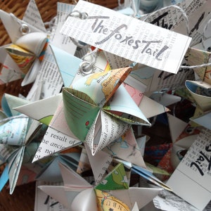 Folded Atlas Moravian Star, Terra, Origami, Paper Craft, Ornament, Wall ...