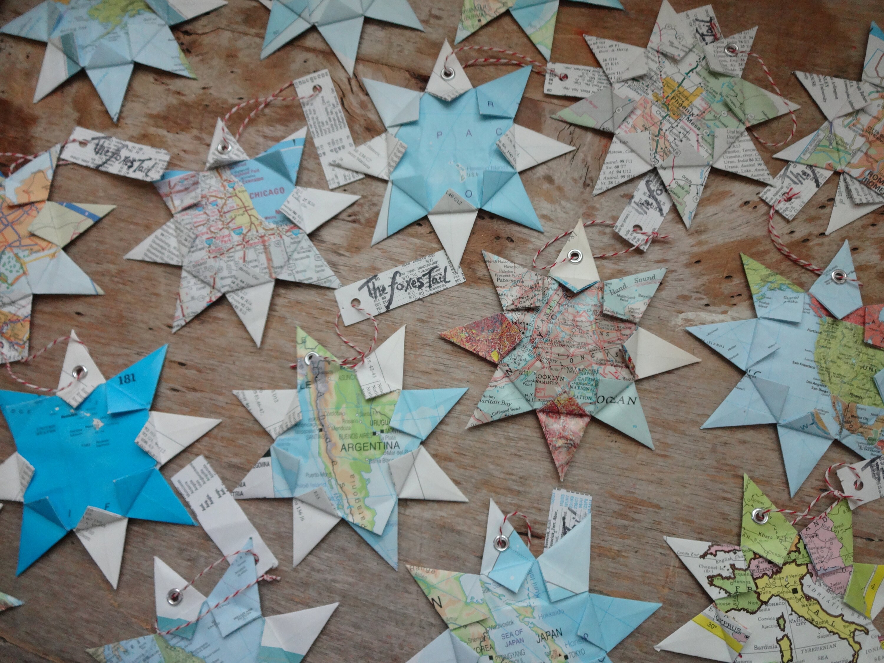 Alaska Origami Map Ornament, Keepsake, Home Decor, Wall Art, Road Map ...