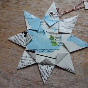 Everglades National Park Origami Map Ornament, Home Decor, Wall Art ...