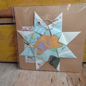Australia, Origami Map Ornament, Home Decor, Wall Art, Road Map ...