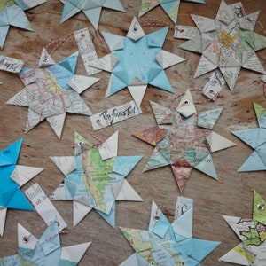 Japan Origami Map Ornament: Home Decor, Road Map, Vacation, Christmas ...