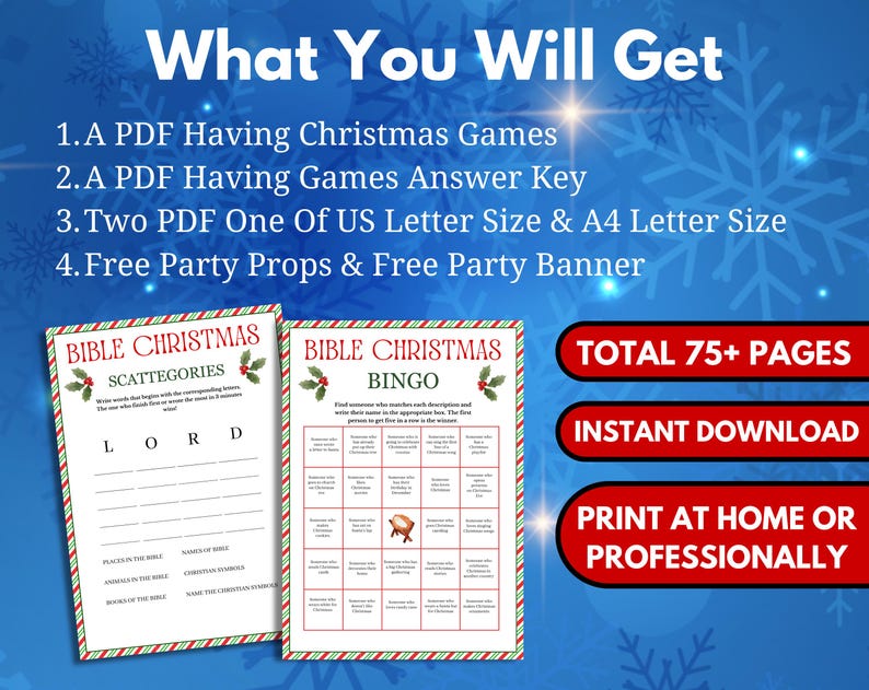 55+ Bible Christmas Games, Nativity Games, Christmas Party Game ...