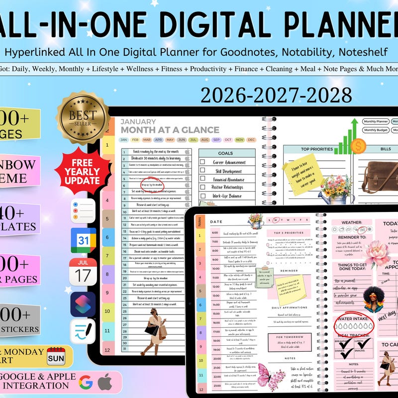 iPad Planner - Etsy
