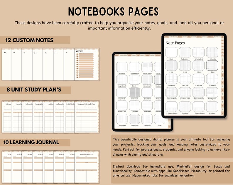 Digital Teacher Planner, 2026 2027 2028 Teaching Planner, Goodnotes ...