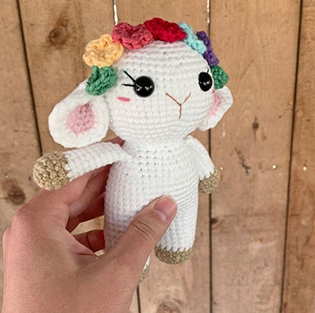Lily the Lamb Crochet Pattern - Etsy