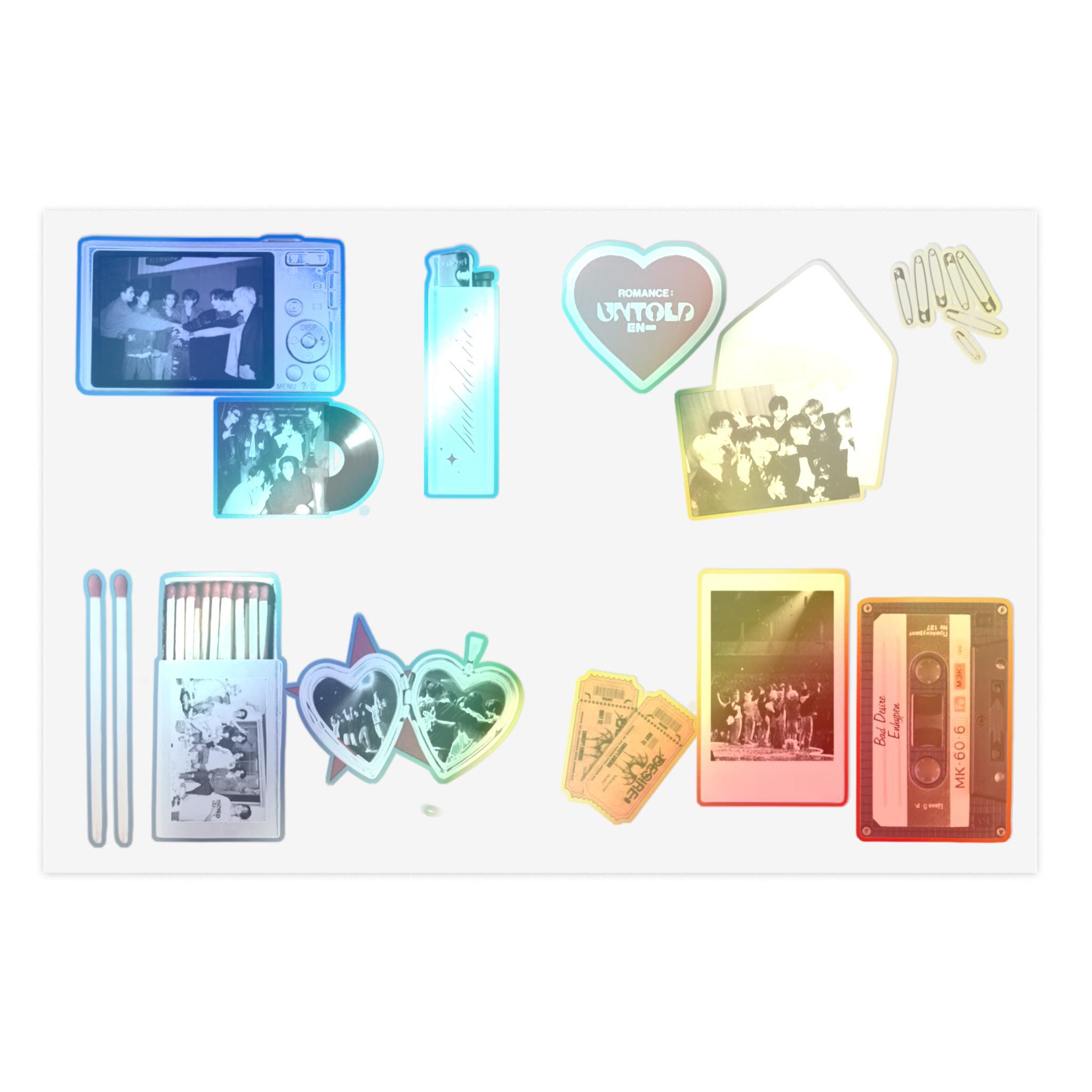 ENHYPEN Romance: Untold Sticker Sheet - Etsy