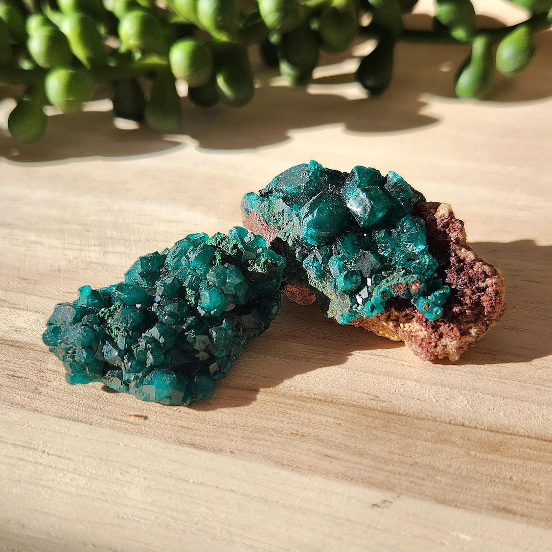 Dioptase Crystal | Rare Copper Silicate Mineral | Natural Green ...