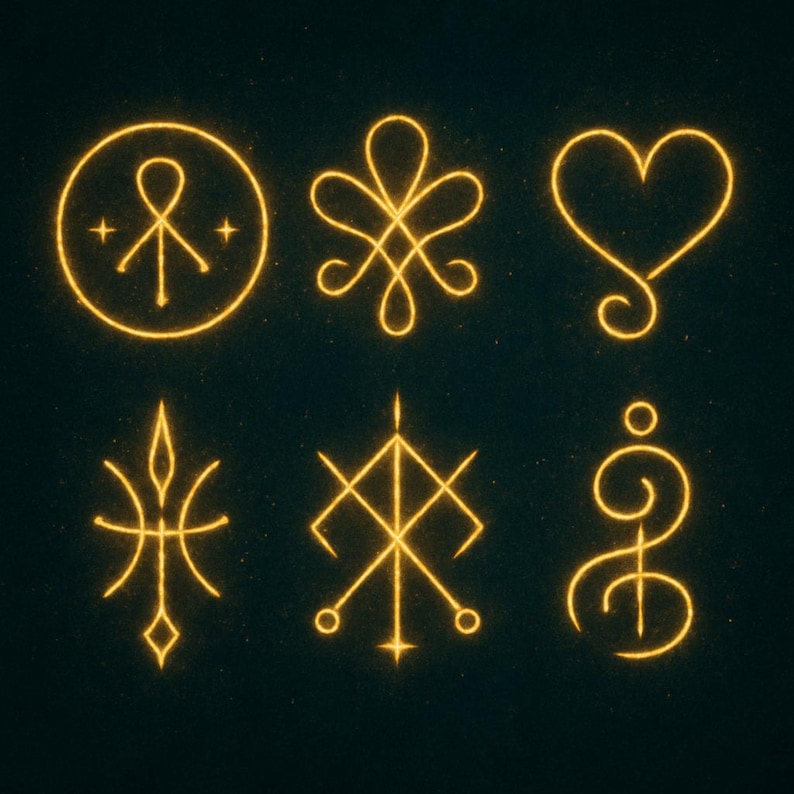 Custom Attract Money FAST Sigil – Personalized Wealth Spell Created ...