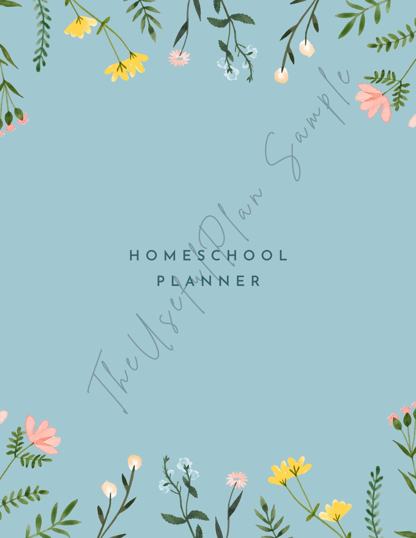 Printable Homeschool Planner: Attendance & Hours Log (PDF Download ...
