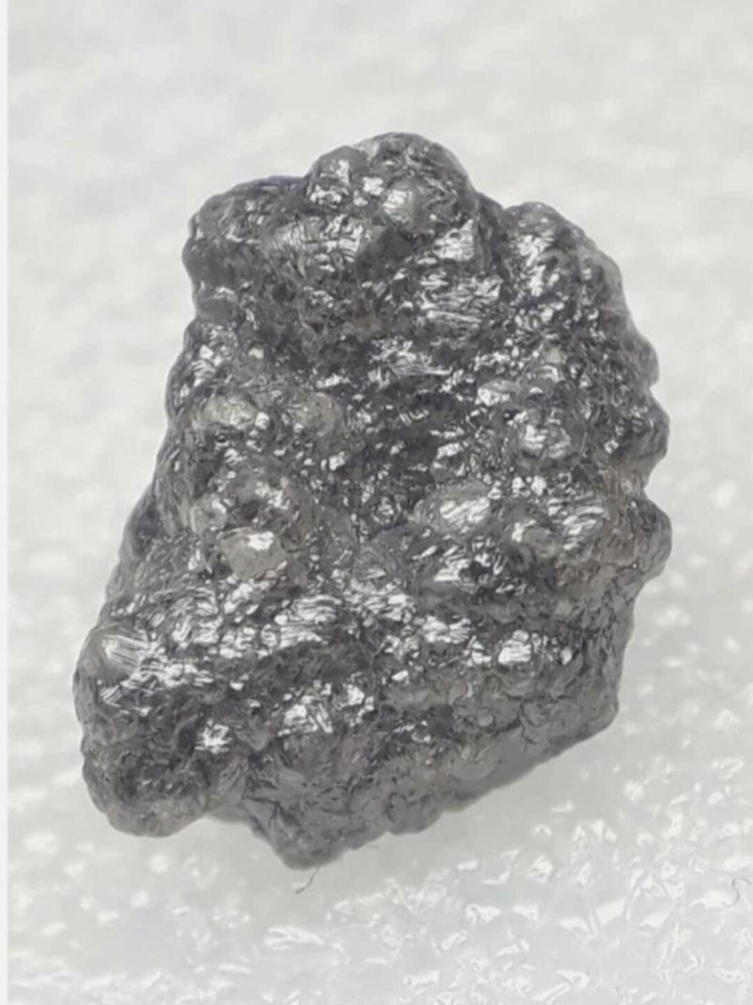 7.90 Ct Uncut Grey Diamond: Natural Rough Diamond Stone (13.45M×8.35M×9 ...