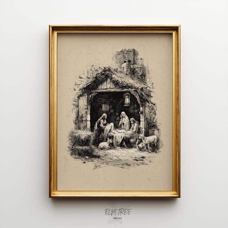Vintage Nativity Mexico - Etsy UK