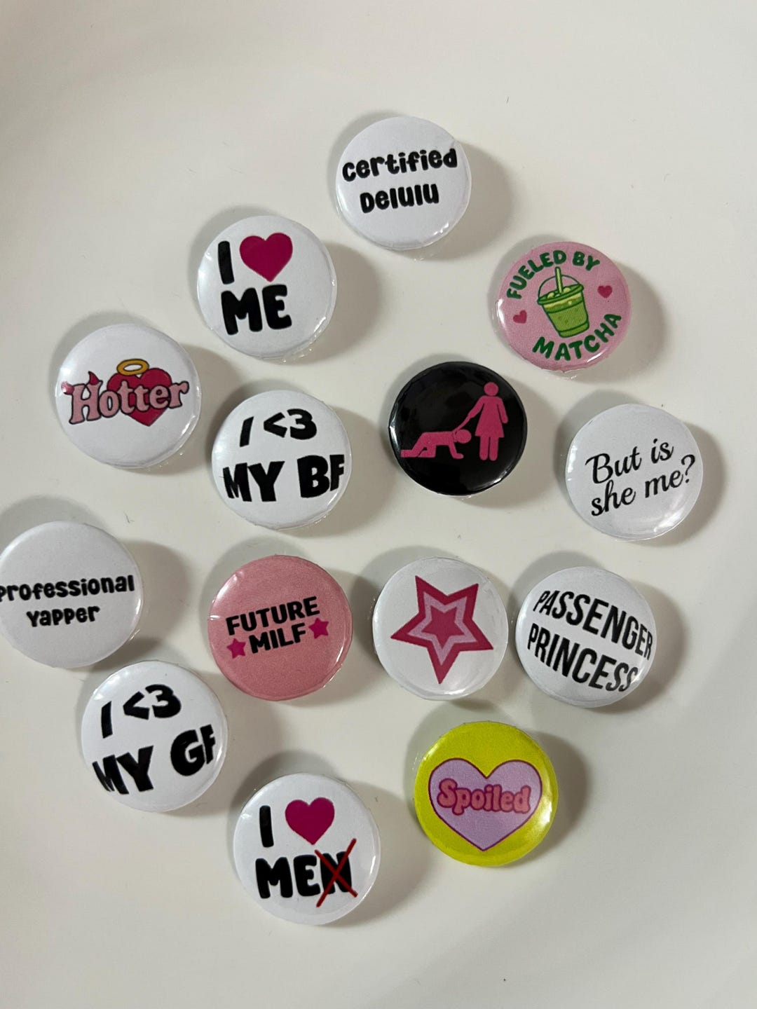 Button Pins Y2K - Etsy