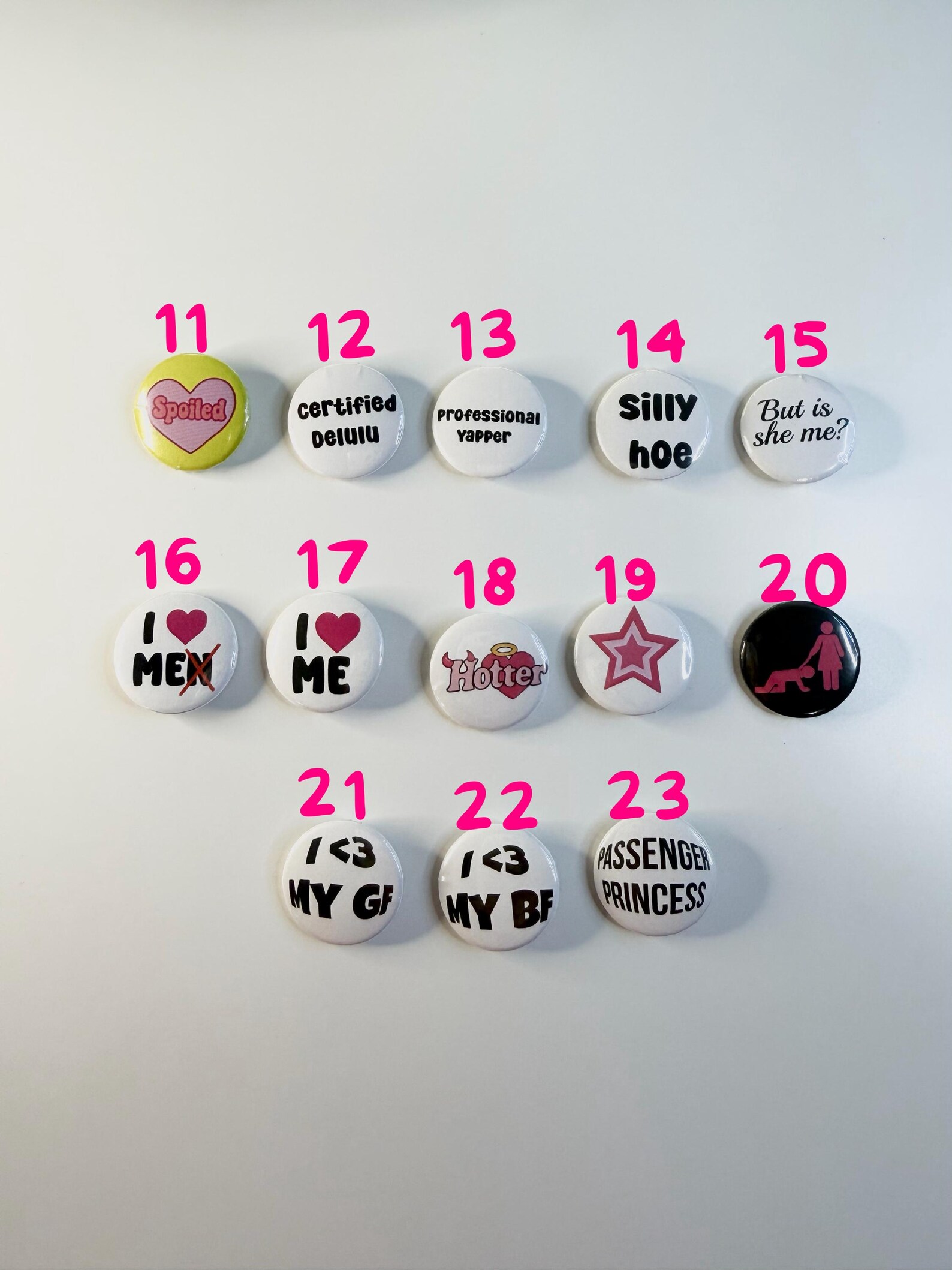Button Pins Y2K - Etsy