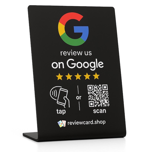 Google Review Plaque - Etsy UK