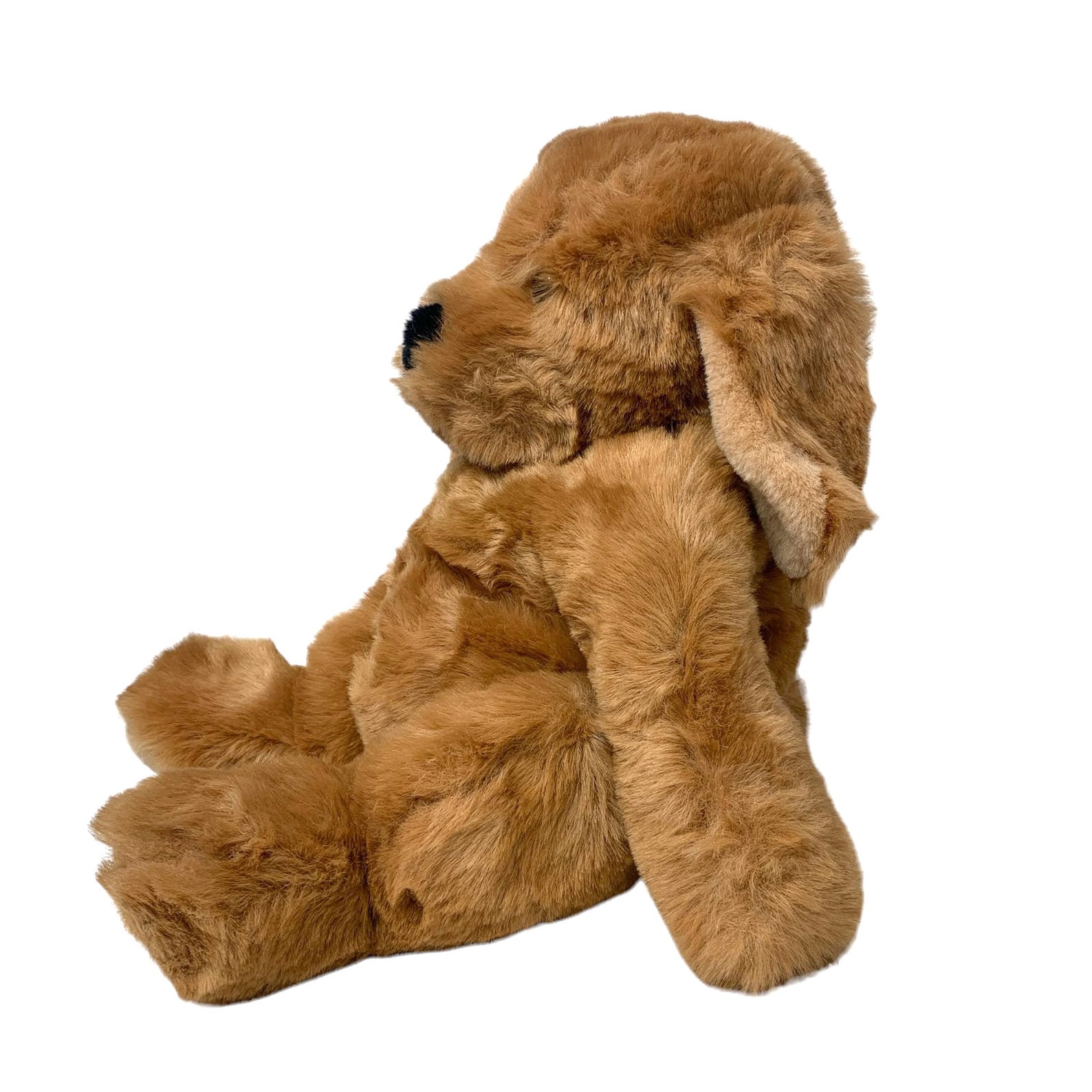 Vintage Floppy Friends Brown Furry Dog Large Plush Stuffed Animal - Etsy