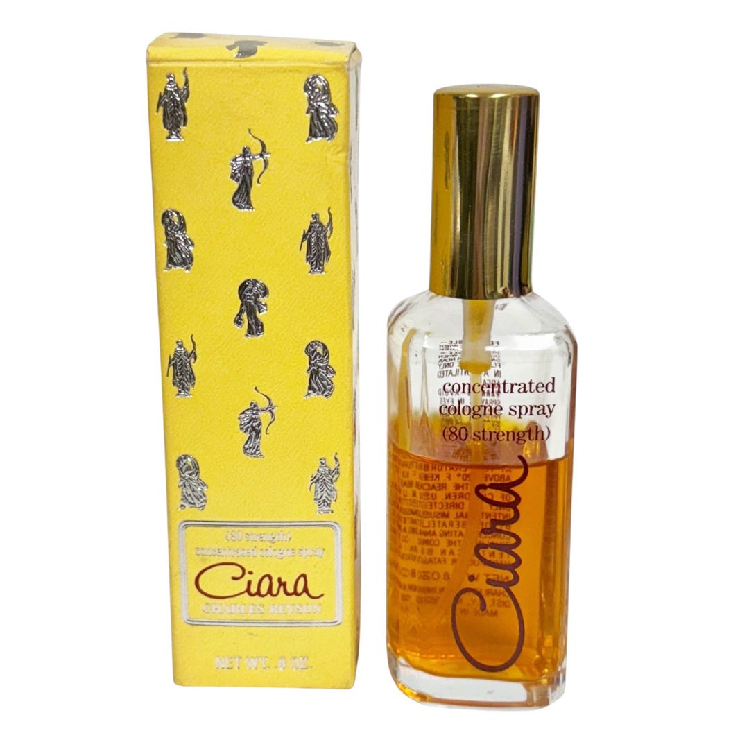 Vintage Ciara by Charles Revson 80 Strength Concentrated Cologne Spray ...