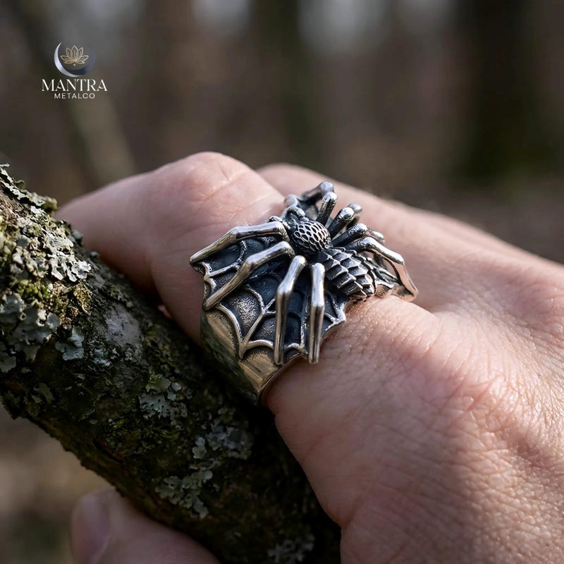 Spider Ring - Etsy