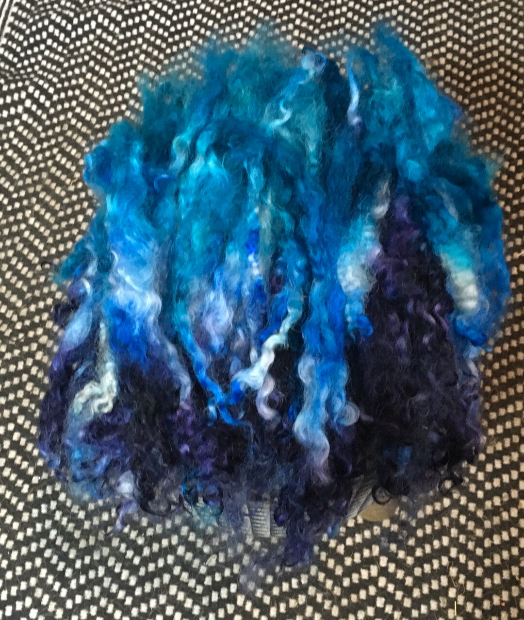 15g of Mermaid Curly Longwool Locks,sheep Locks - Etsy