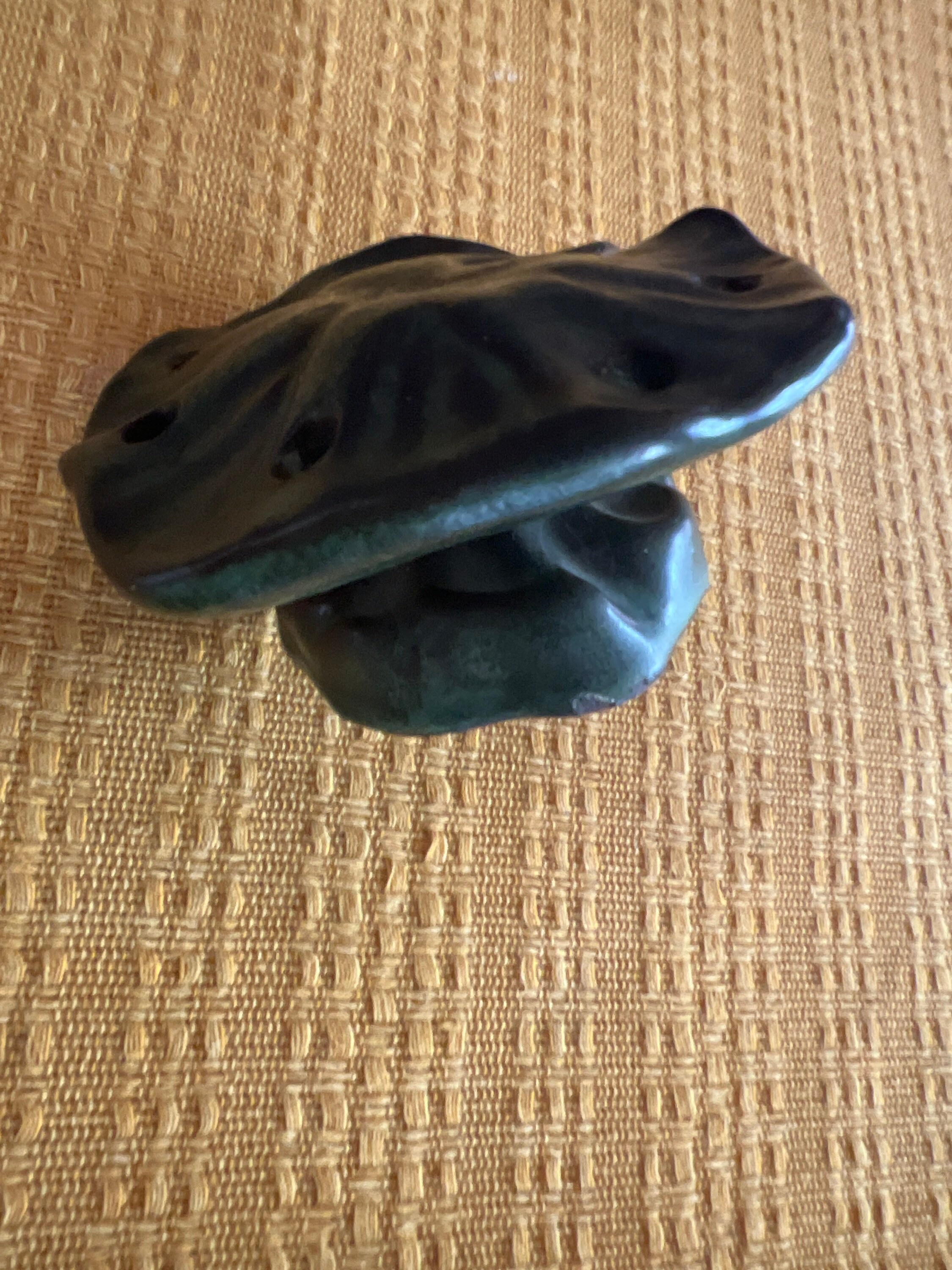 Rare Fulper Pottery Antique Floral Frog Early 1900s - Etsy