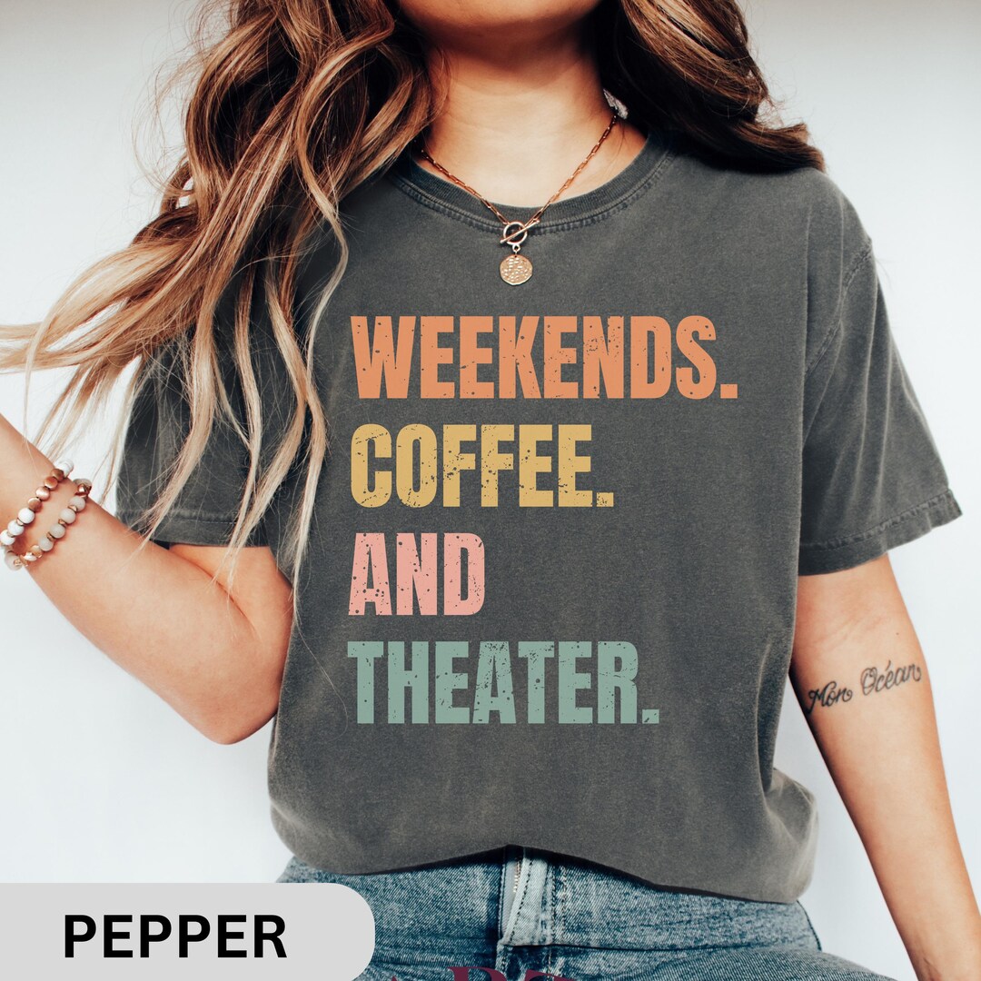 Retro Theater Shirt, Musical Theater Gifts, Theatre Lover Actor Tee ...