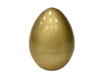 Golden Egg With Custom Message for Easter Gift Hunt Special Message - Etsy