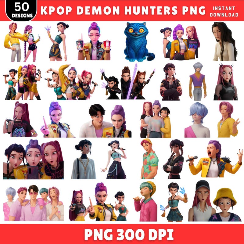 K pop demon hunters room images - Etsy.de