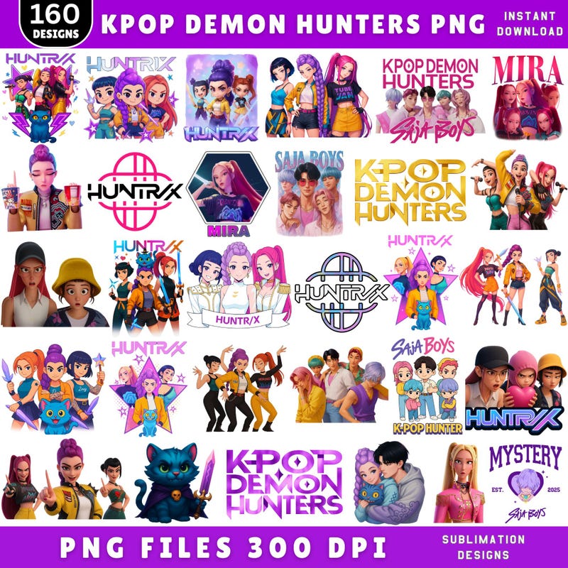 Kpop Demon Hunter Room Decor - Etsy