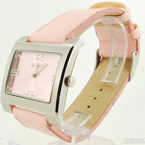 Geneva Quartz Ladies' Wrist Watch, Heavy Silver-toned & Stainless Steel ...