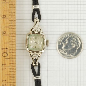 Croton Grade A3P Vintage Ladies' Wrist Watch, 17 Jewels, Lovely 14k ...