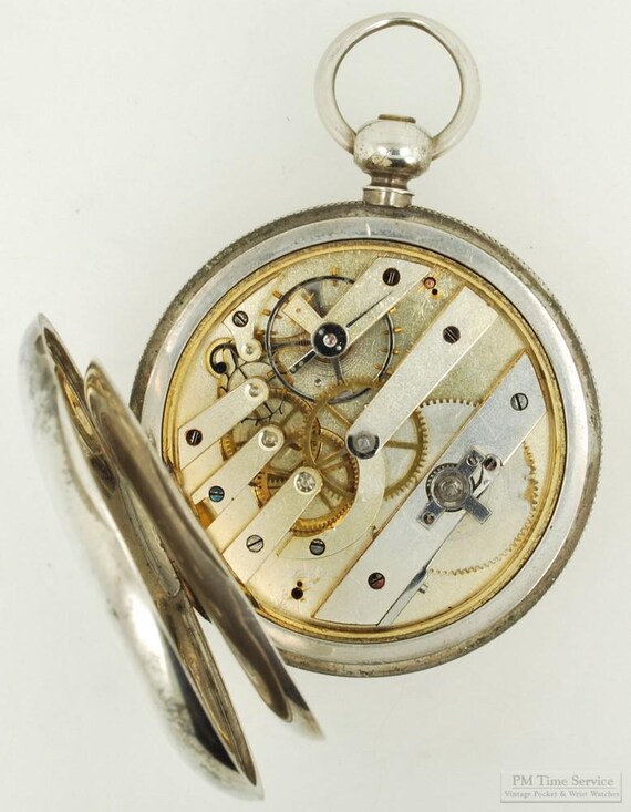 Swiss jeweled vintage key-wind pocket watch, 20 size,… - Gem