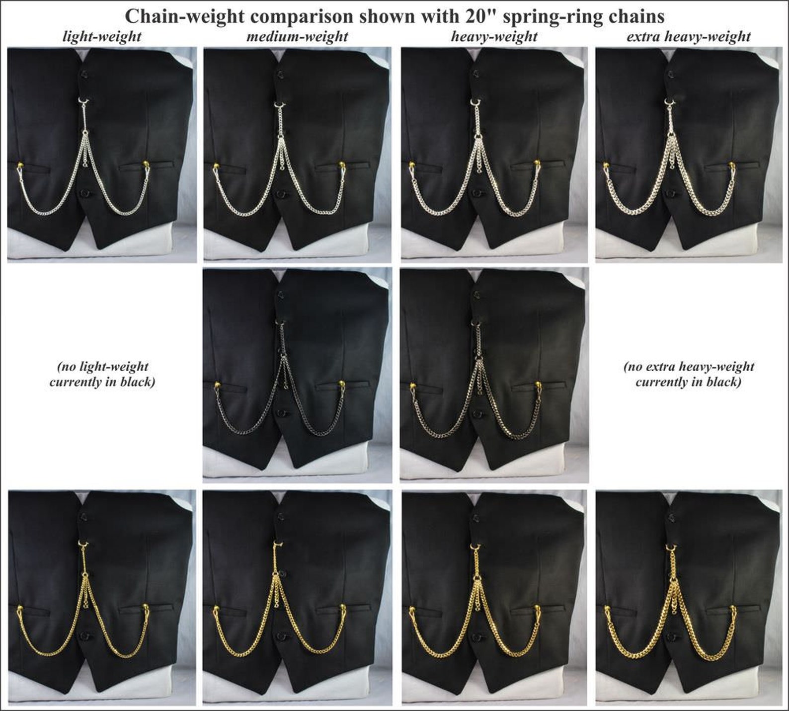 Double Albert Style Pocket Watch Chain Customizable With a - Etsy