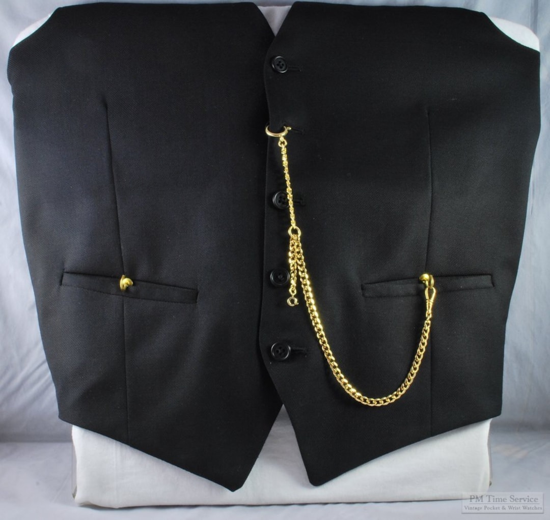 Albert Style Pocket Watch Chain, Customizable With a Variety of ...