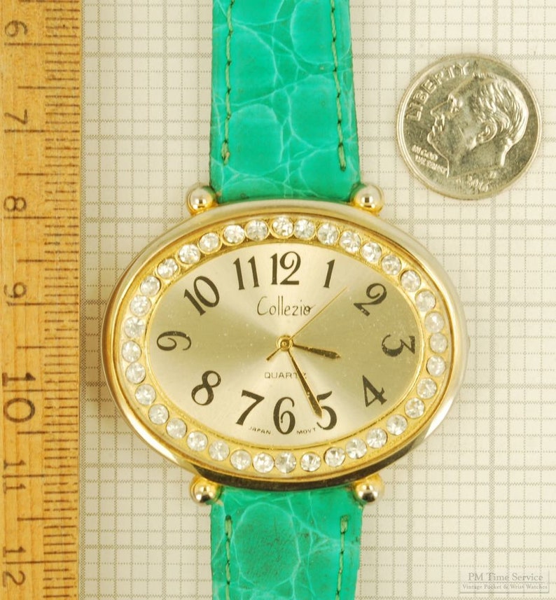 Collezio Quartz Ladies' Wrist Watch Distinctive Wide-oval - Etsy