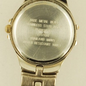 Armitron Ladies Quartz With Date Wrist Watch Yellow Gold - Etsy