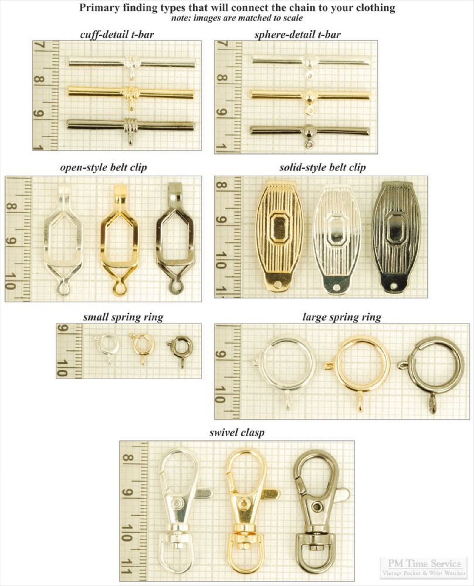 Straight Pocket Watch Chain Customizable With a Variety of | Etsy