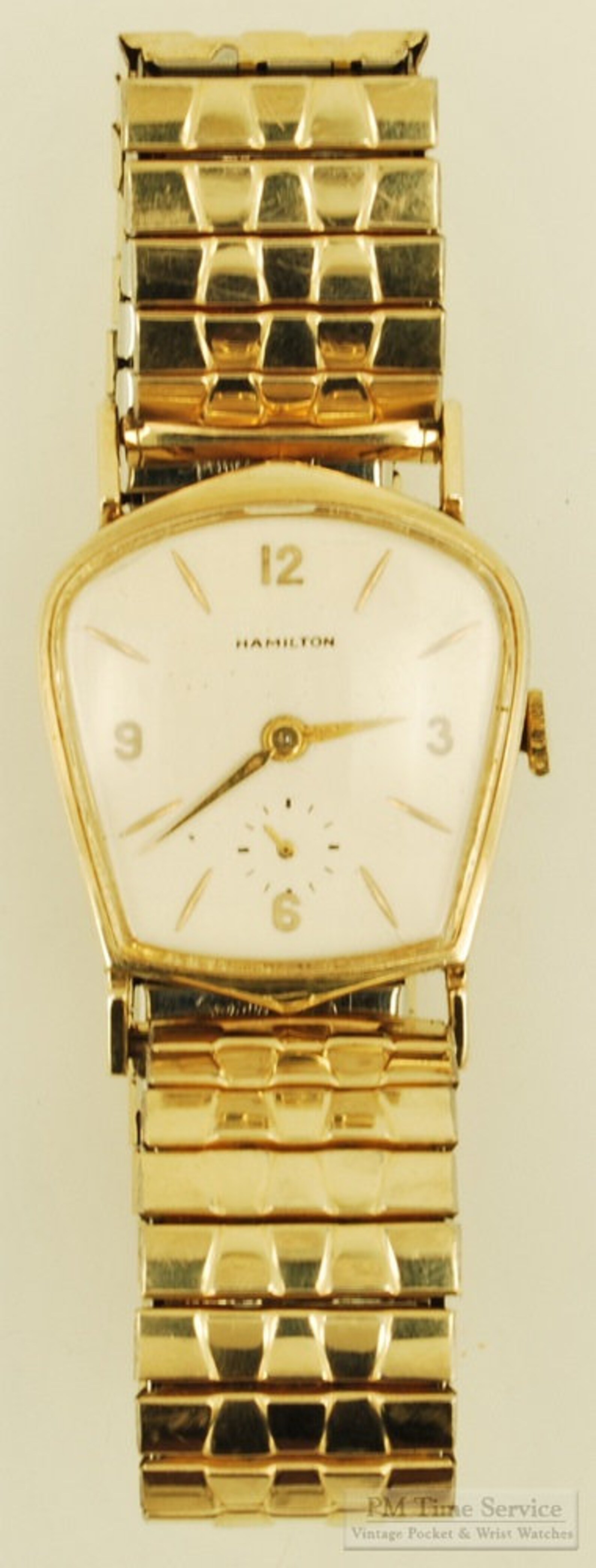 Hamilton Grade 770 Vintage Wrist Watch, 22 Jewels, Impressive Yellow ...