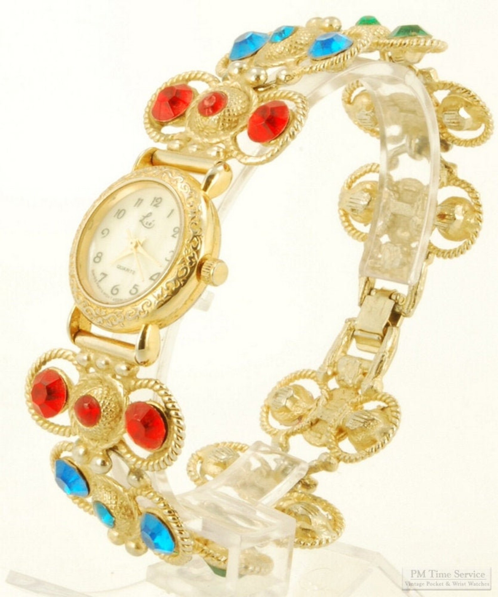 Lize Quartz Ladies' Wrist Watch Gold-toned & Stainless - Etsy