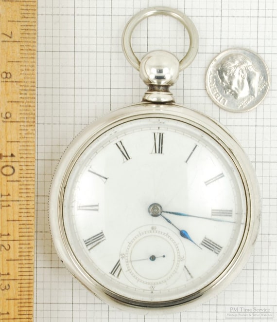 Illinois grade 2 vintage pocket watch, 18 size, 11 je… - Gem