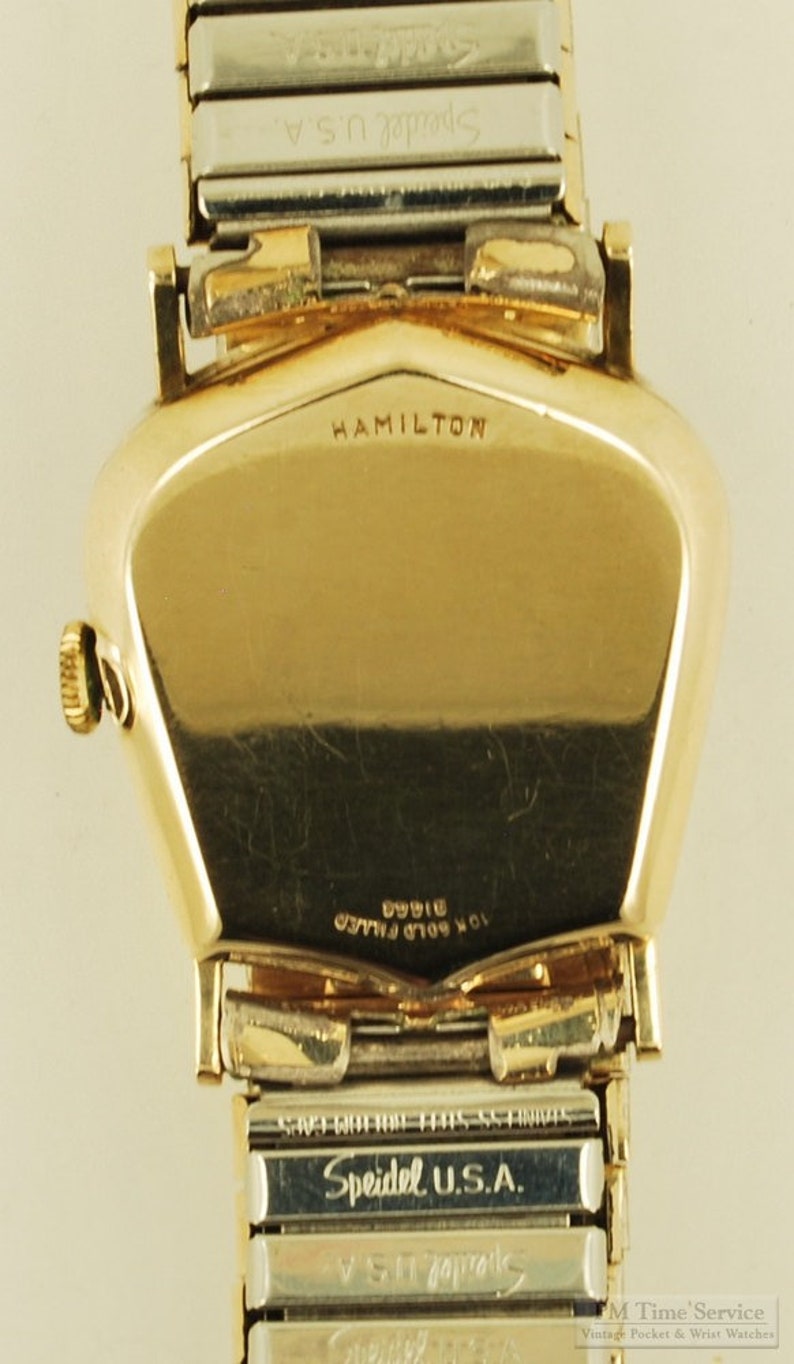 Hamilton Grade 770 Vintage Wrist Watch, 22 Jewels, Impressive Yellow ...