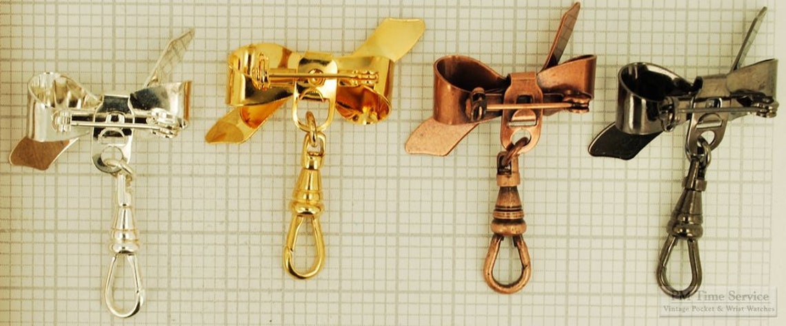 Large Bow-style Pins With Swivel Clasps in a Variety of Color - Etsy