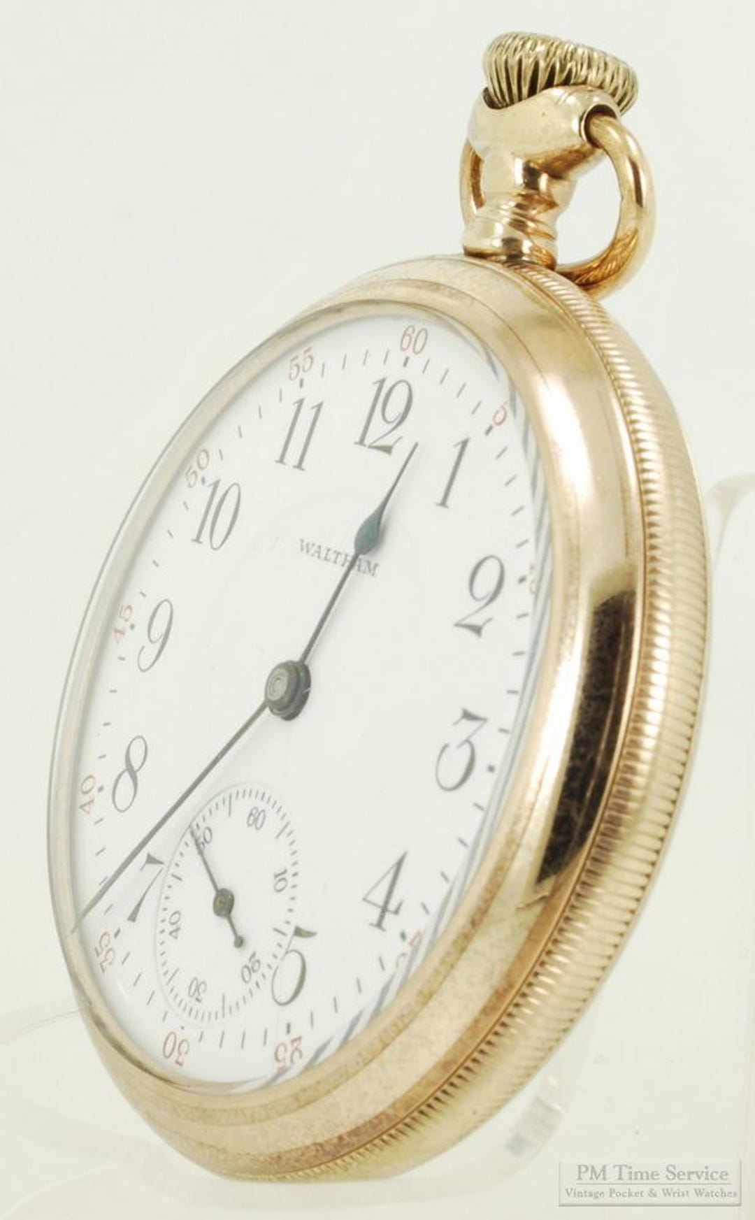 Waltham crescent St. Vintage Pocket Watch, 16 Size, 21 Jewels ...
