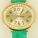 Collezio Quartz Ladies' Wrist Watch, Distinctive Wide-oval Gold-toned ...
