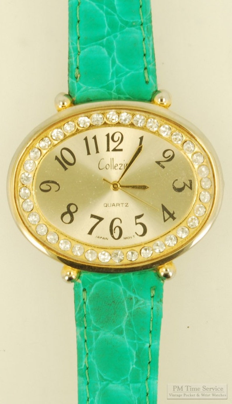 Collezio Quartz Ladies' Wrist Watch Distinctive Wide-oval - Etsy