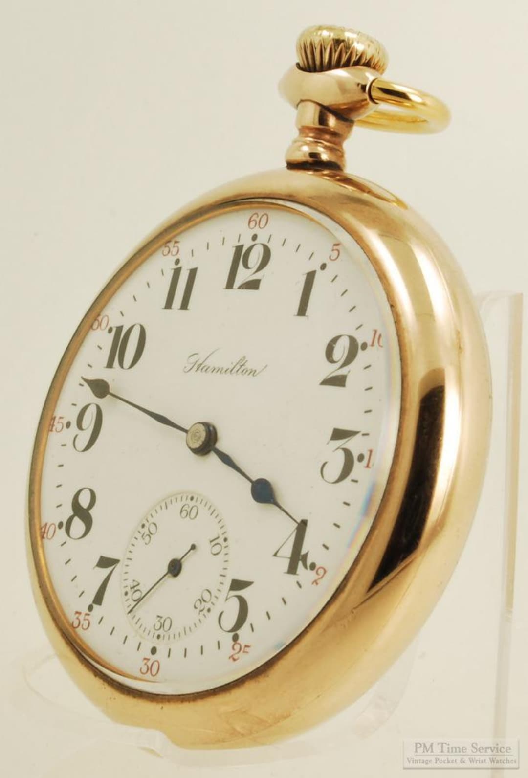 Hamilton Grade 974 Vintage Pocket Watch, 16 Size, 17 Jewels, Heavy ...